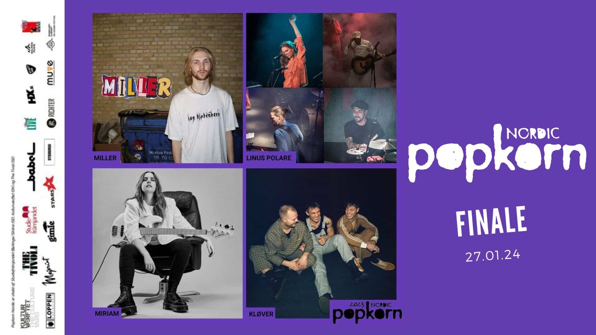 FINALE: Popkorn Nordic 2023 - Kulturværftet & Toldkammeret